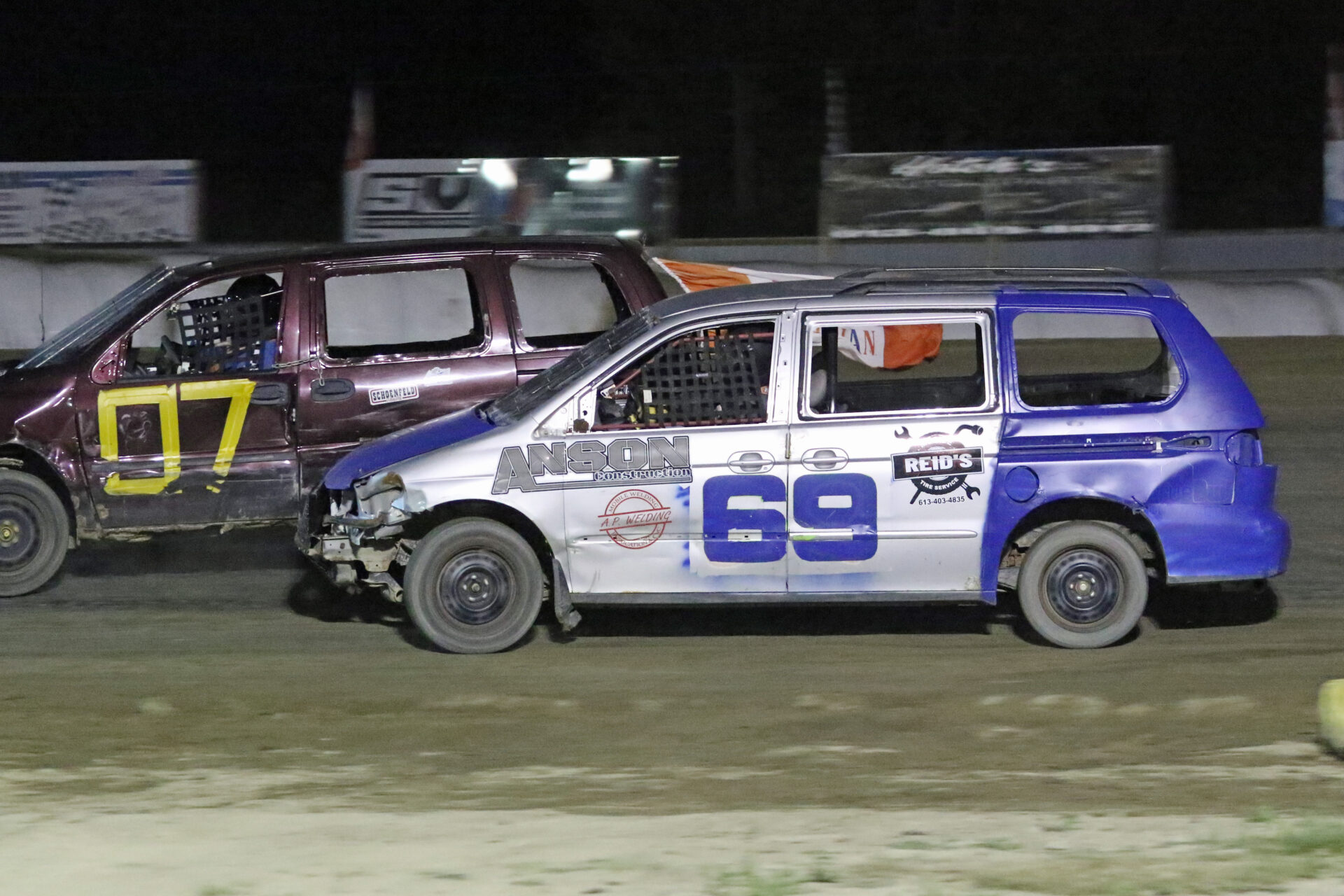 Mowat family puts on a Van-tastic show at Brighton Speedway - Brighton ...